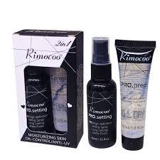 Rimocoo Matte Setting Spray & Soothing Face Primer Set - Oil Control ...