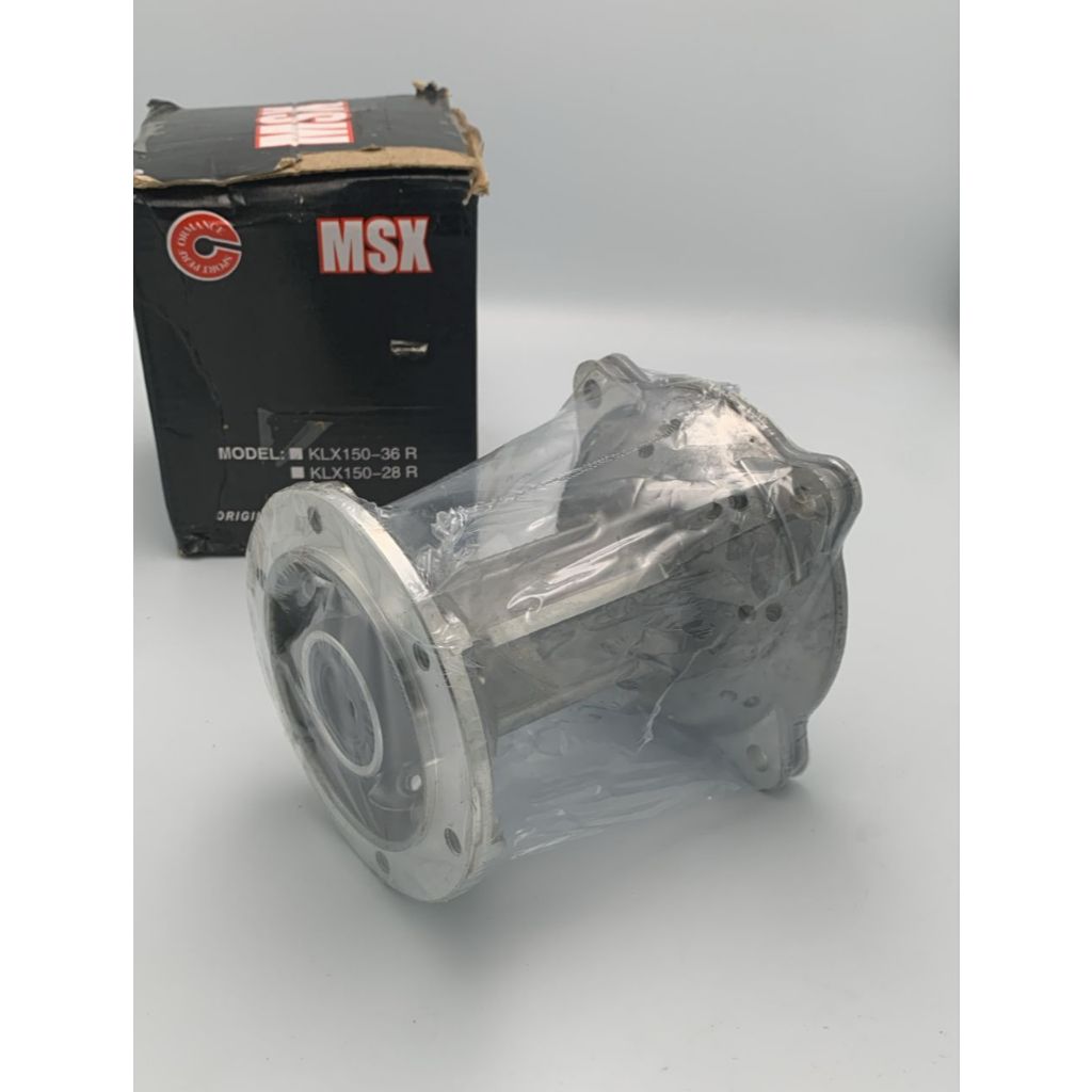 MSX Kawasaki KLX 150 Rear 36 Hole Wheel Hub Assy (Model : KLX150-36R ...