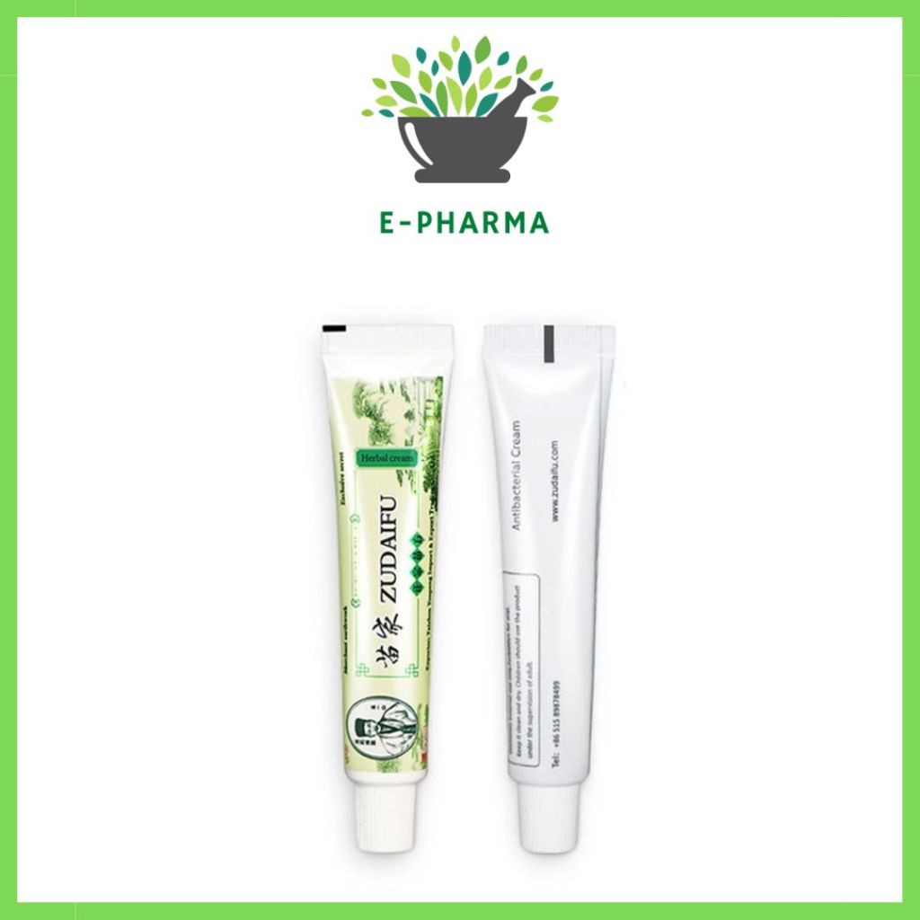 ZUDAIFU Herbal Antibacterial Skin Cream 15g (For Eczema, Dermatitis ...