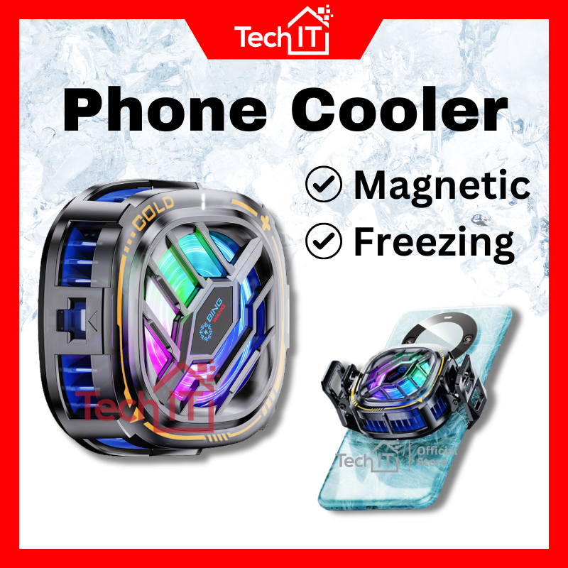 Phone Cooler Gaming Cooling Fan Phone Fan Cooler Phone Gaming Magnetic ...
