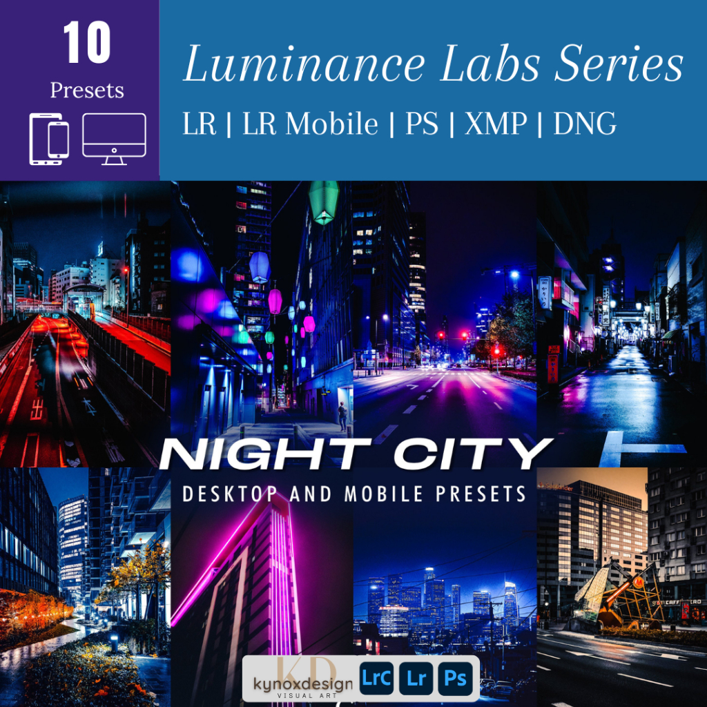 [Lightroom Preset] Luminance Labs Series - Night City for LR/LR(mobile ...