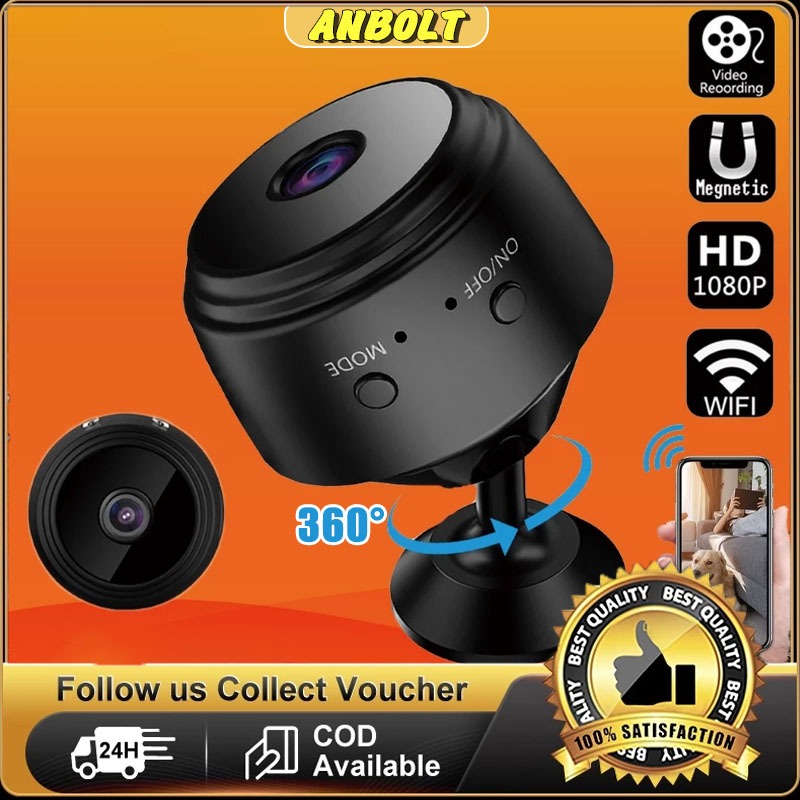 A9 HD Ni Kamera Mini Camera Wireless Wifi Night Vision Hidden Mobile ...