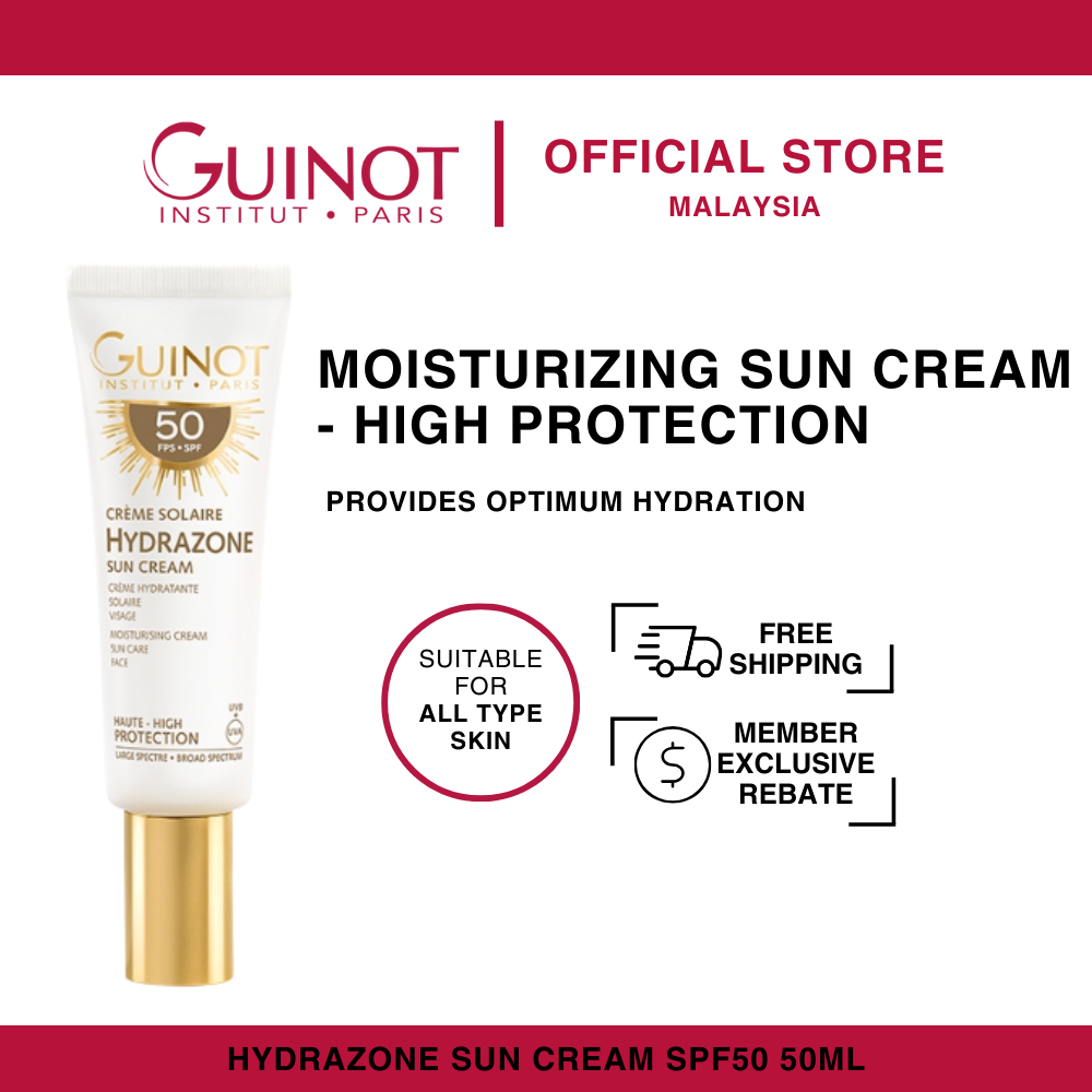 [Sunscreen] Guinot Hydrazone Sun Face Cream SPF50 50ML - High ...