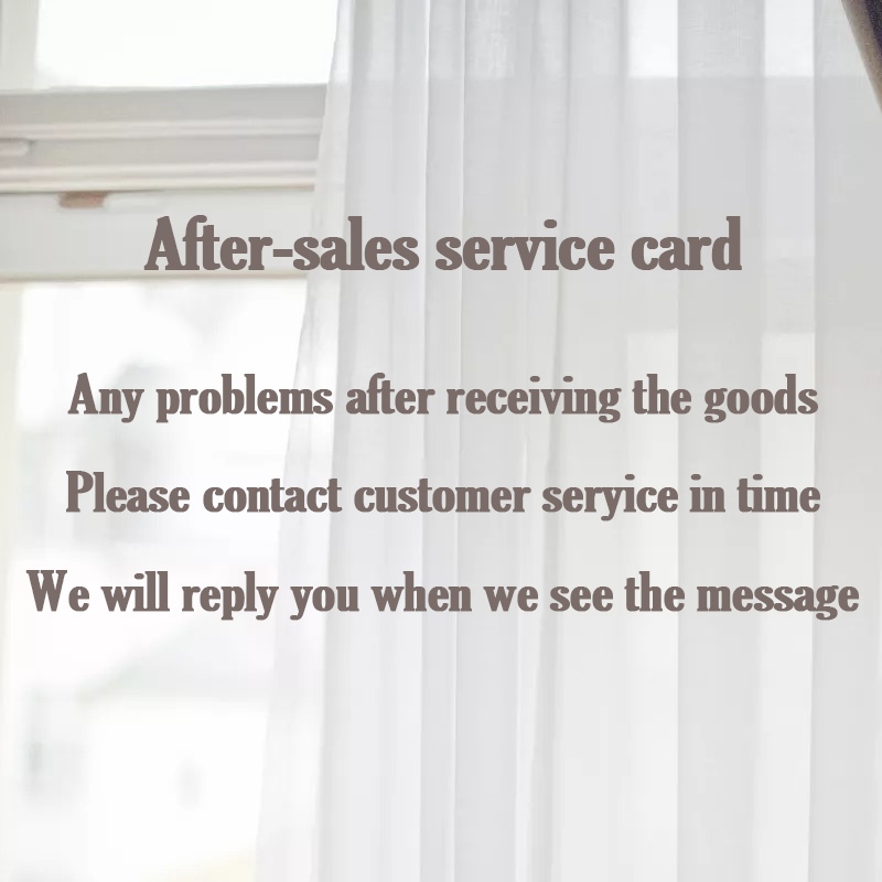 PASSION After-sales service card | Shopee Malaysia