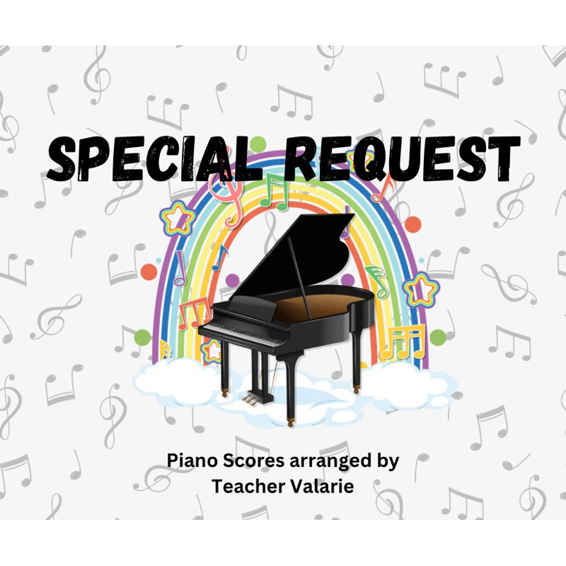 Piano Score Arrangement ~ Special Request RM25 only upgrading a score ...