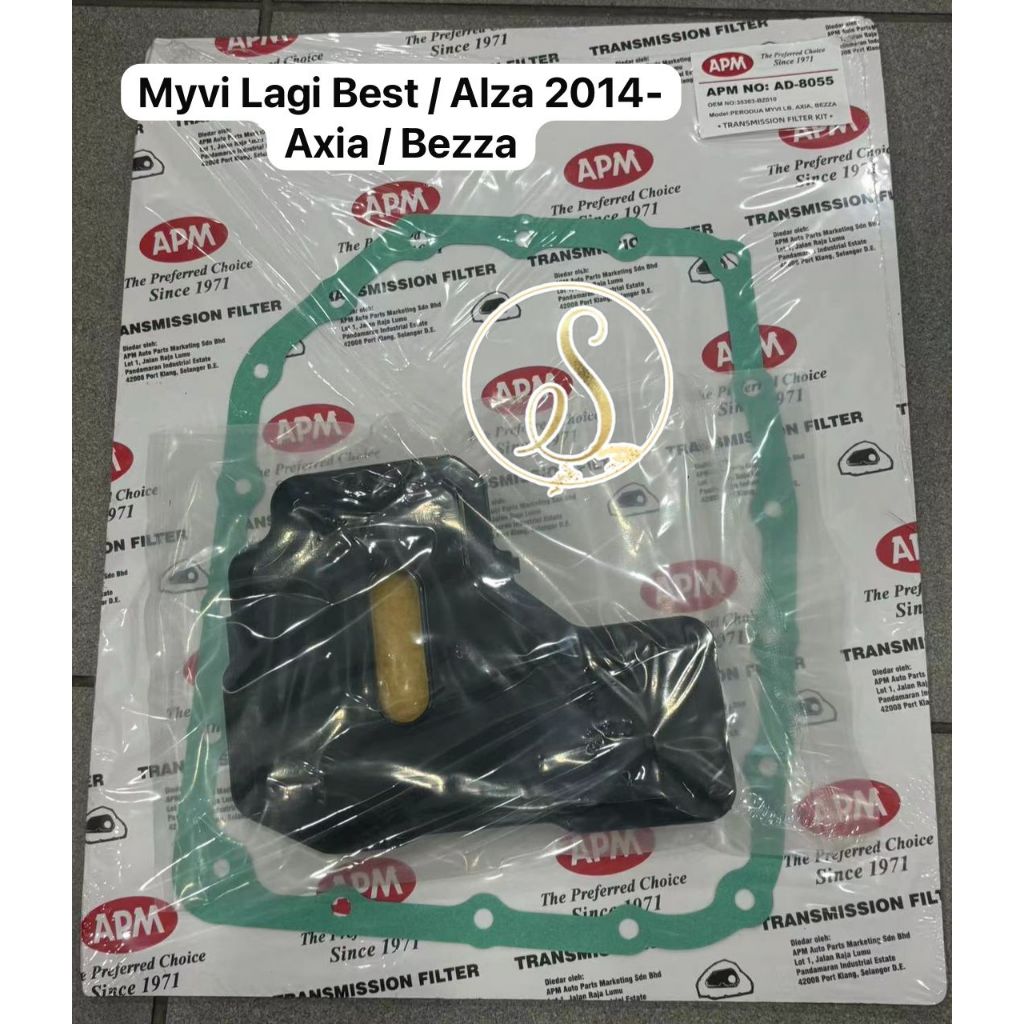(100% ORIGINAL) APM Auto Filter Set Perodua Axia Bezza Myvi Lagi Best ...