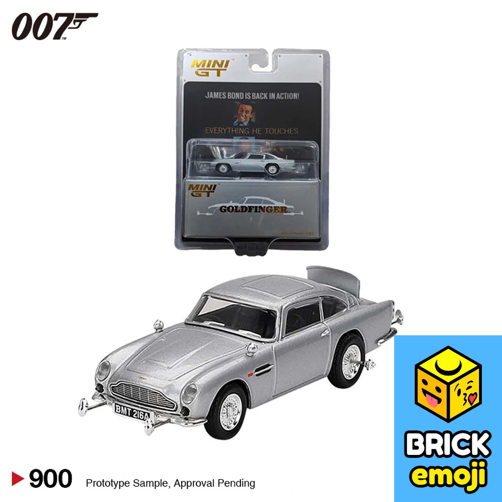 Mini GT 007 Aston Martin DB5 “Goldfinger / Thunderball” 007 Series ...