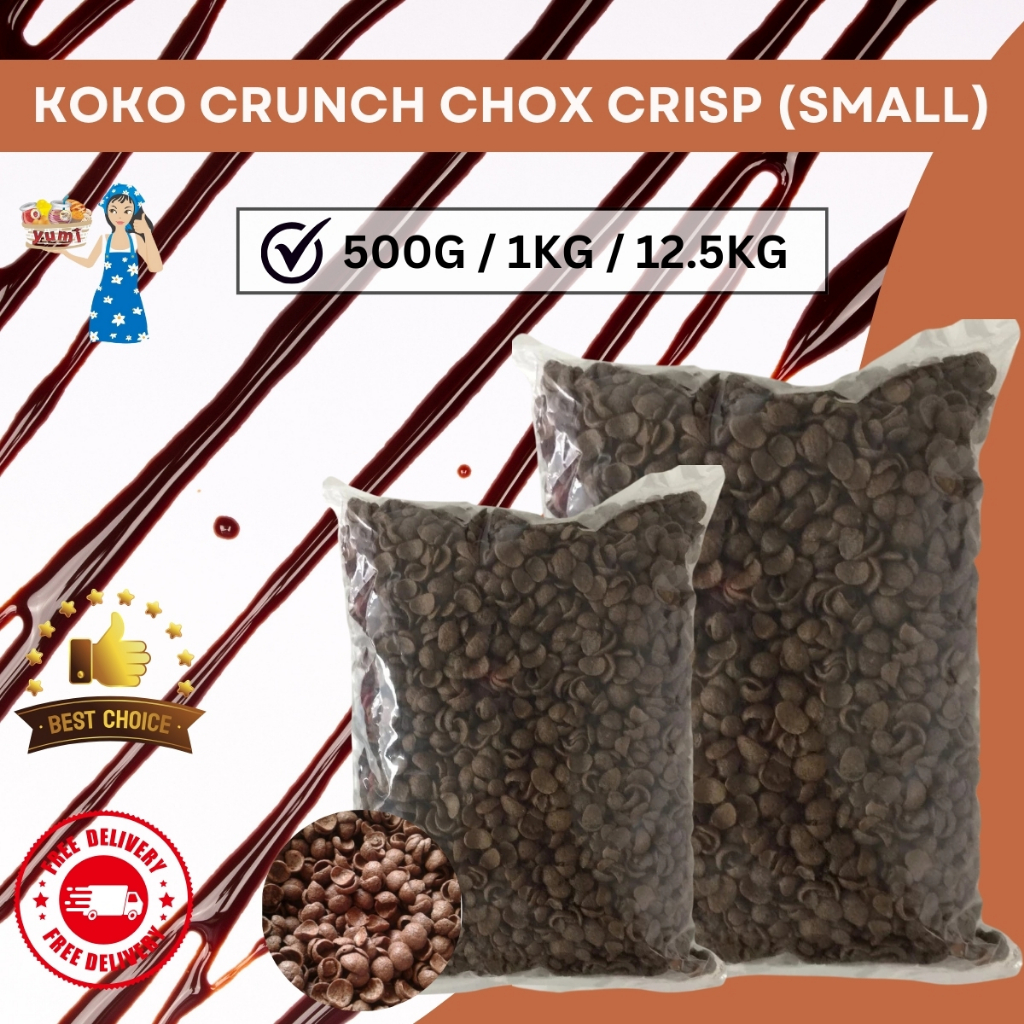 [READY STOCK] KOKO CRUNCH CHOX CRISP (SMALL)- 500G / 1KG /12.5KG ...