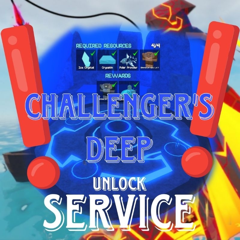 🧊 CHALLENGER'S DEEP 🧊🎣 FISCH 🎣 SERVICE | Shopee Malaysia