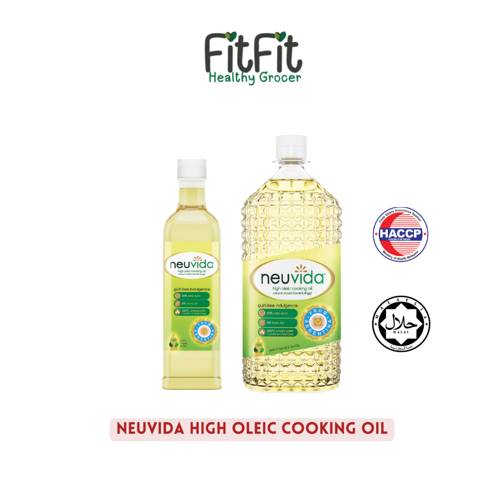 Neuvida High Oleic Cooking Oil 1kg / 2kg | Shopee Malaysia
