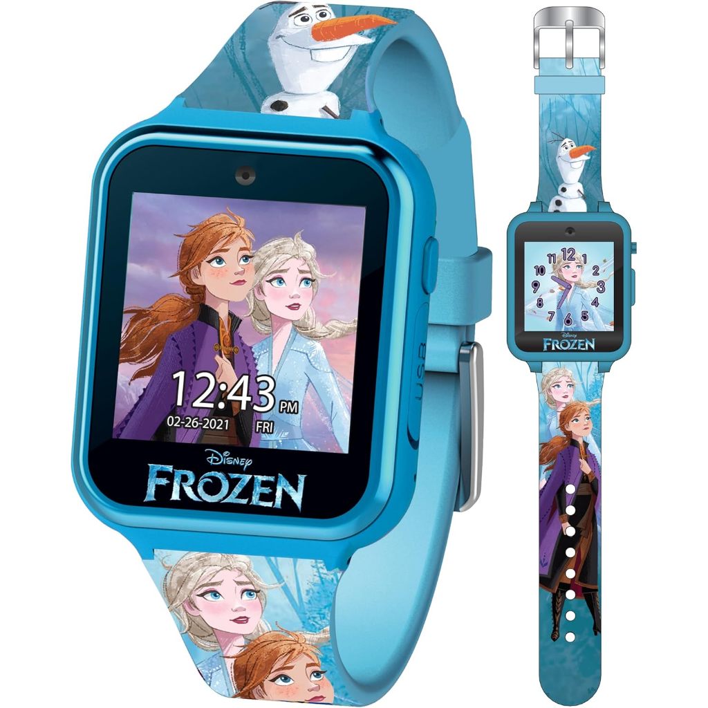 Accutime Disney Frozen Kids Touchscreen Interactive Smartwatch with ...