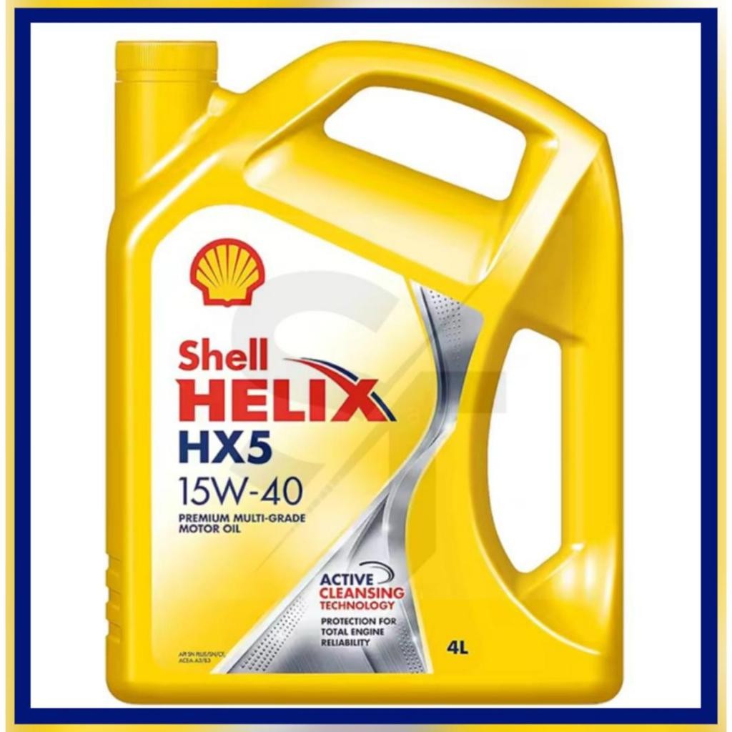 600049901 Shell Helix HX7 15W40 Premium Multi-Grade Engine Oil (4L ...