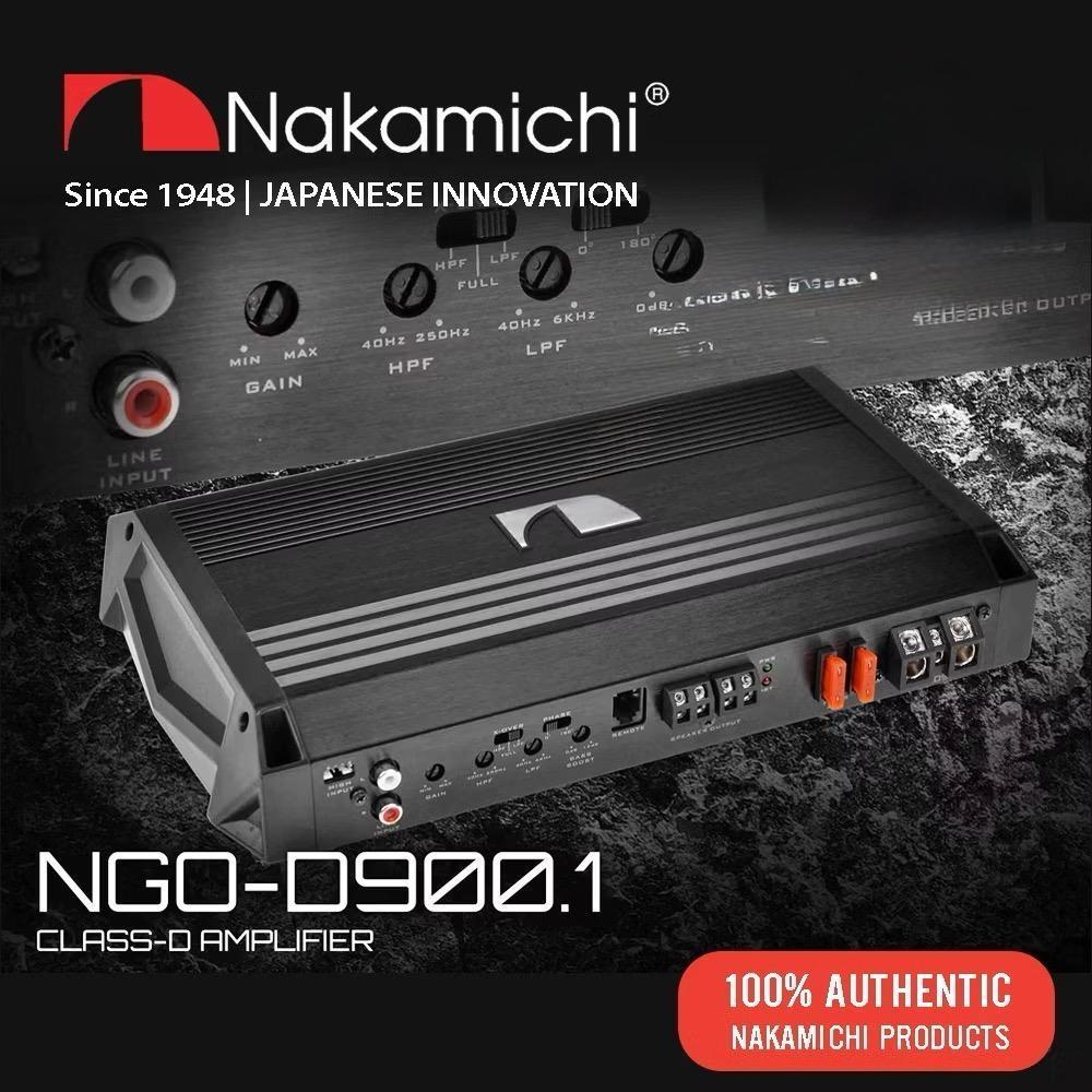 Nakamichi NGO-D900.1 - Class D Mono Block Power Amplifier | MonoBlock ...