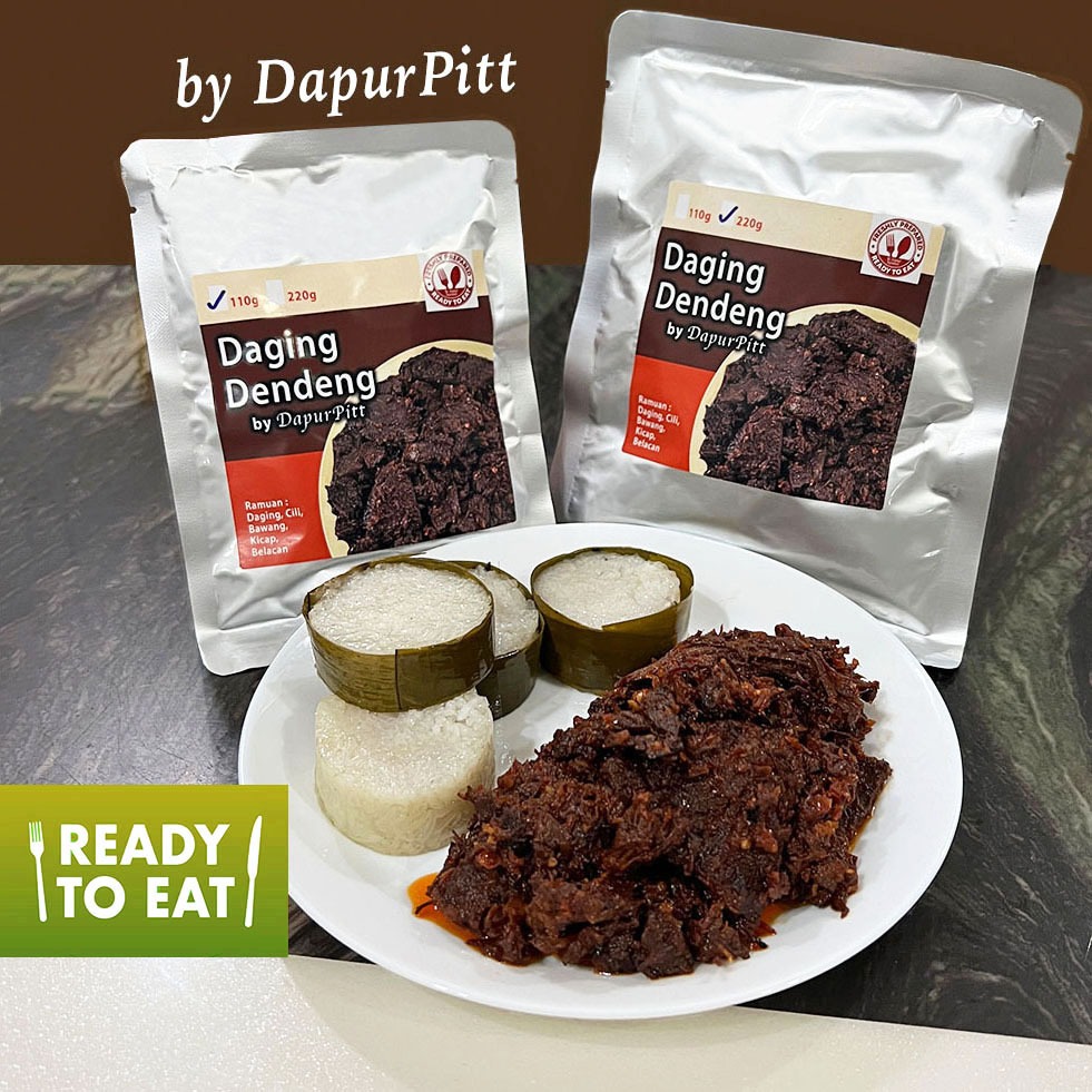 🇲🇾 [HALAL] Daging Dendeng By DapurPitt Travel Friendly Pack Ready Stock ...