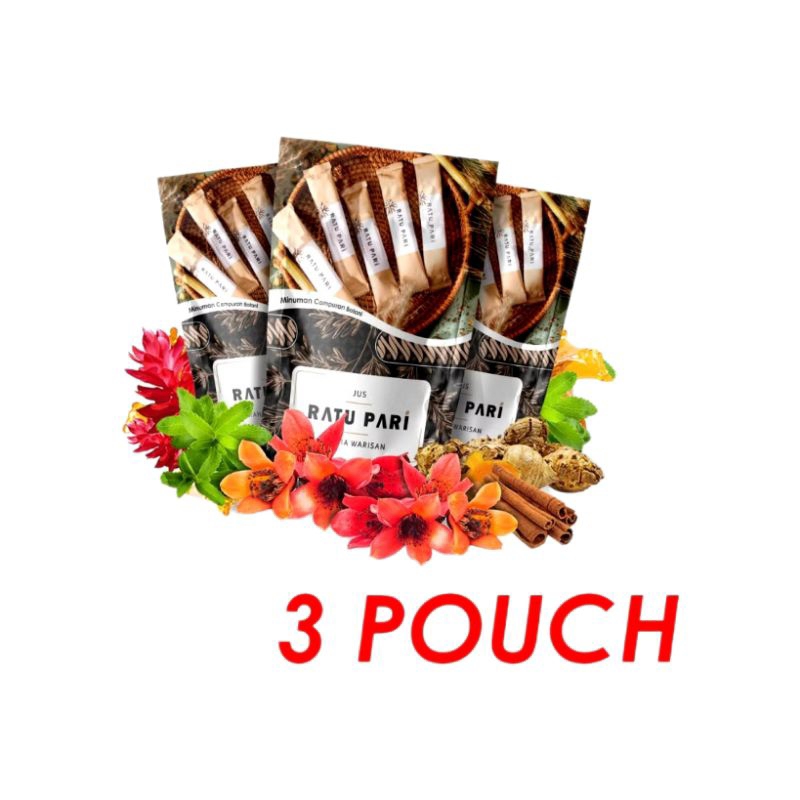 Jus Ratu Pari Minuman Herba Traditional Berkualiti Tinggi Menstabilkan ...