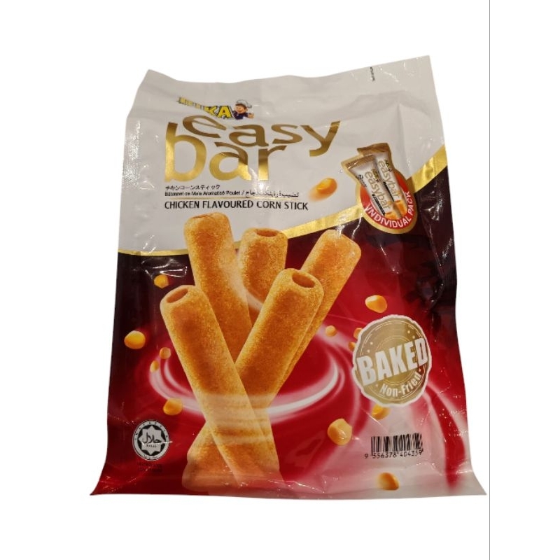 BIKA EASY BAR CHICKEN FLAVOURED CORN STICKS 108G | Shopee Malaysia