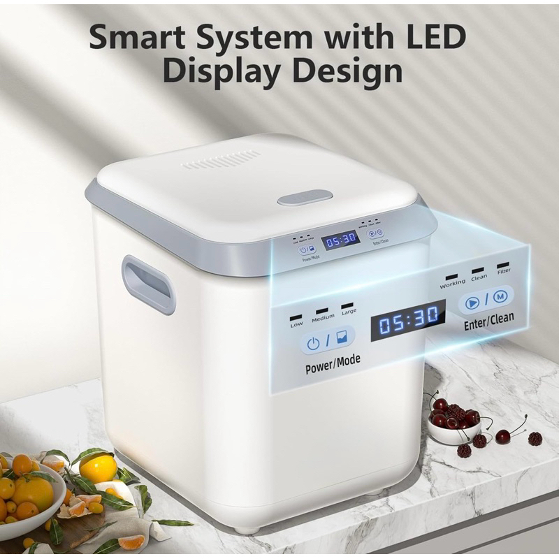 ECOJOY Food Waste compost machine for Kitchen Environmental Protection 2.5L Electric Kitchen ...