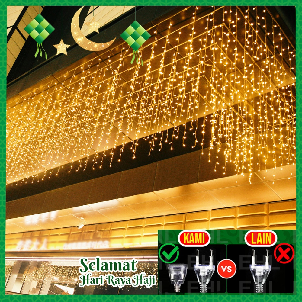 8Modes Lampu LED Lampu Hiasan Curtain light Hanging Light led 8modes ...