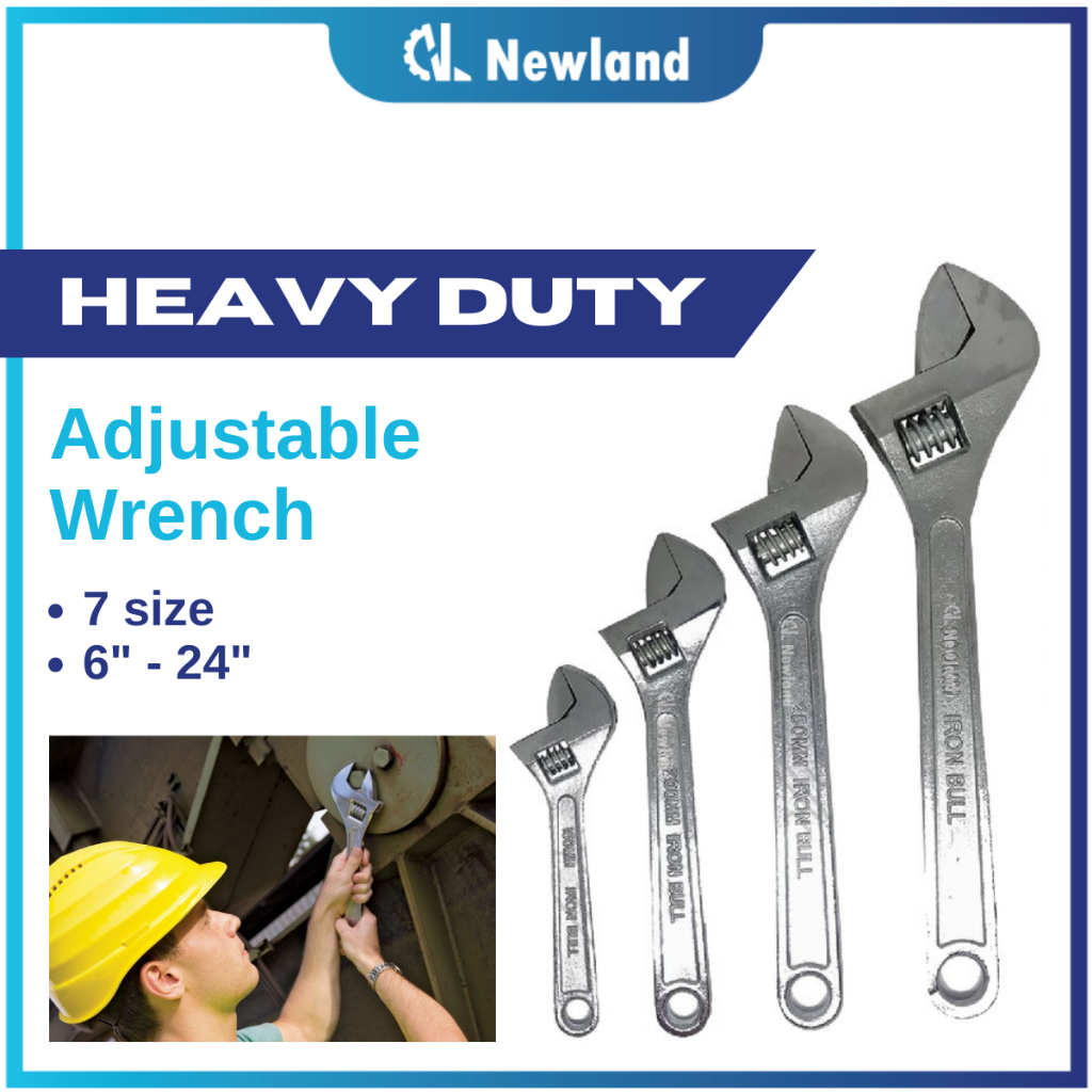 Adjustable Wrench / Spanar Hidup Heavy Duty / Adjustable Spanner (150 ...
