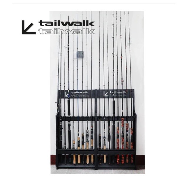 TAILWALK FISHING ROD STAND BLACK ROD STAND UNTUK JORAN PANCING | Shopee ...