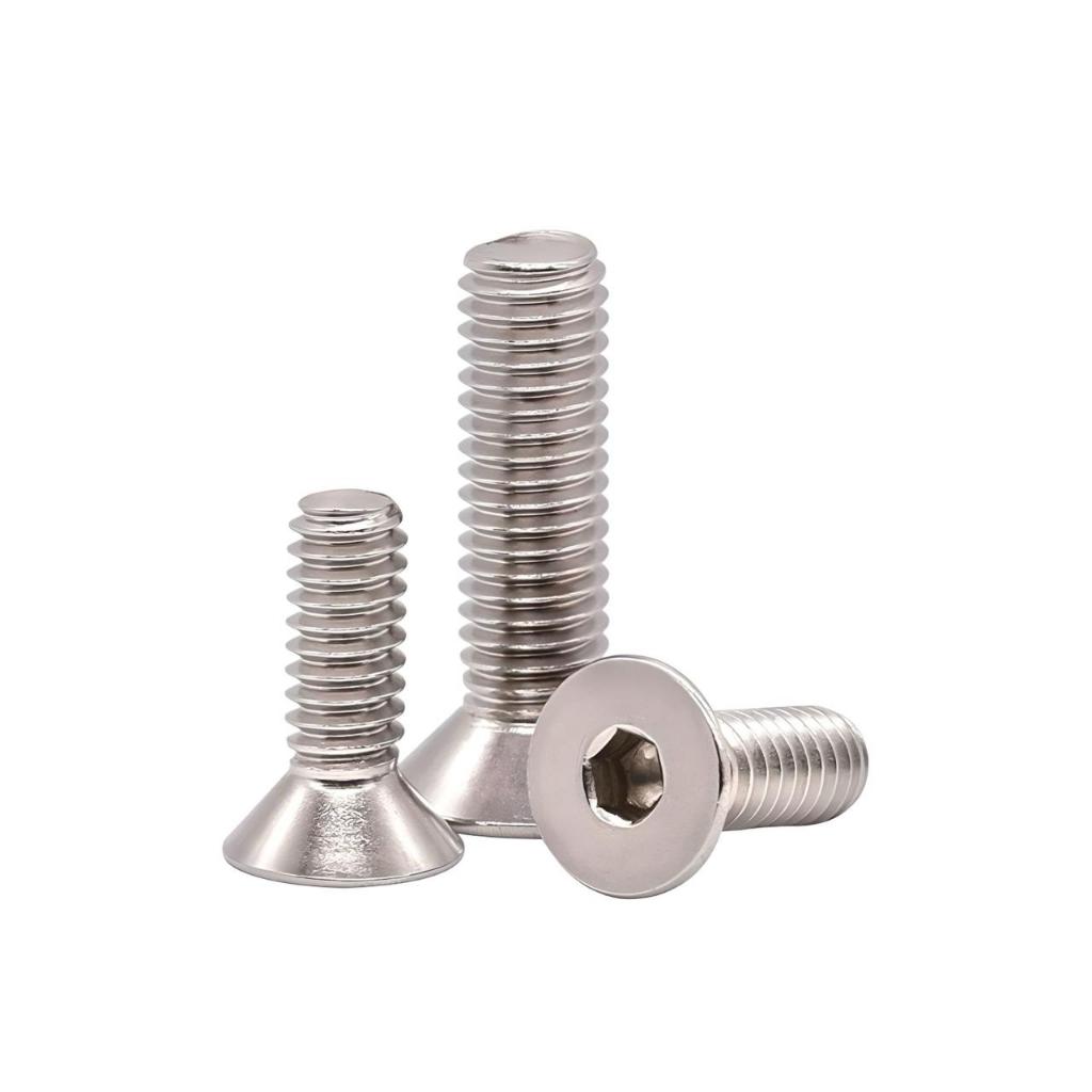 M6 x 1.0 SUS304 Countersunk Cap Screw (DIN7991) | Shopee Malaysia