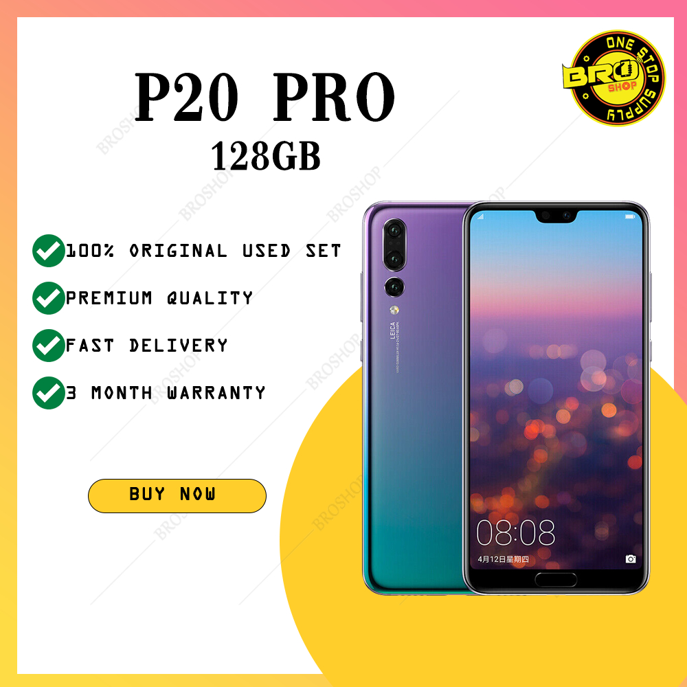 100% Original P20 PRO 6GB + 128GB ( 2nd Phone Secondhand Used Terpakai ...