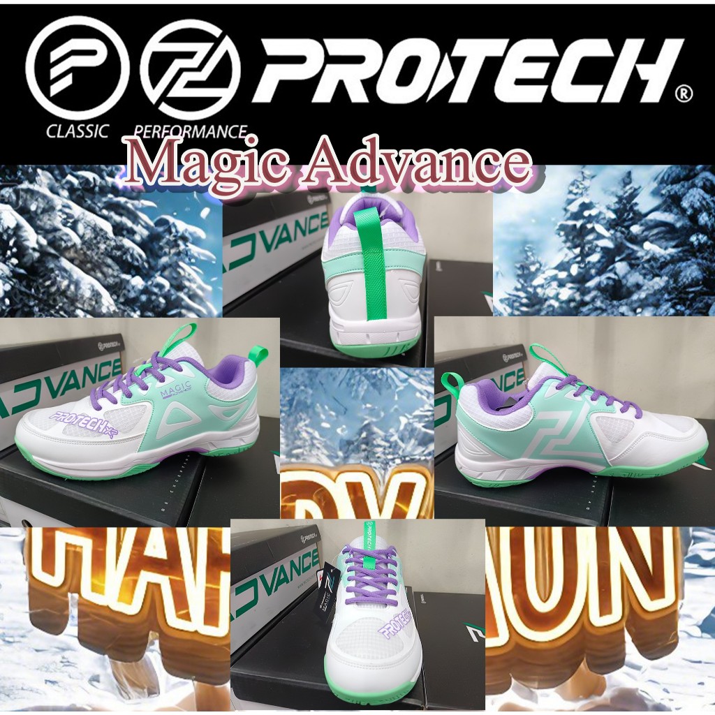 PROTECH Magic Advanced Proffesional Badminton Court Shoes (100% ORIGINAL) | Shopee Malaysia