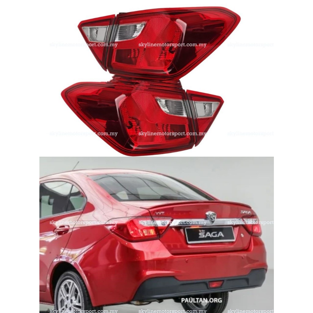 Proton Saga FLX vvt Tail Lamp Light Brand TYC Thailand Made 2016 2017 ...
