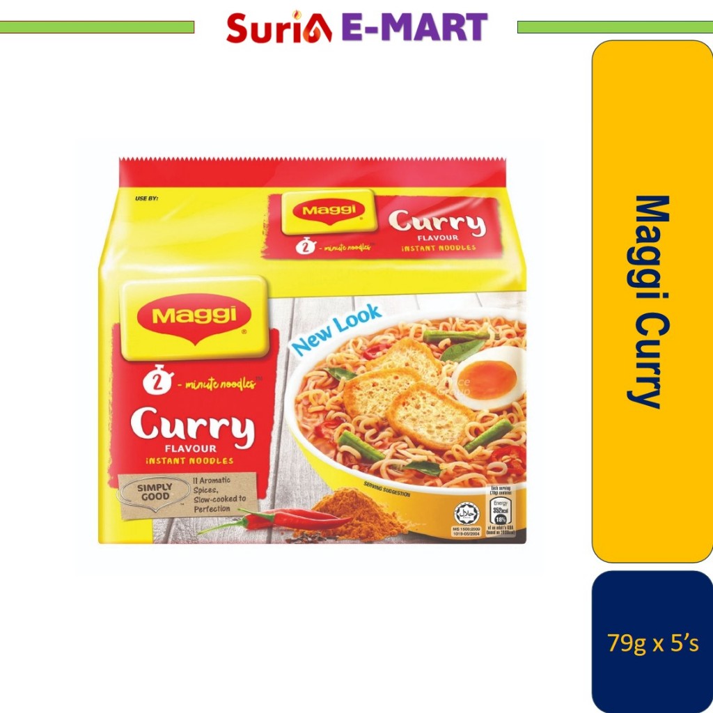 MAGGI Two Minute Curry (79g x 5 Packs) | Shopee Malaysia