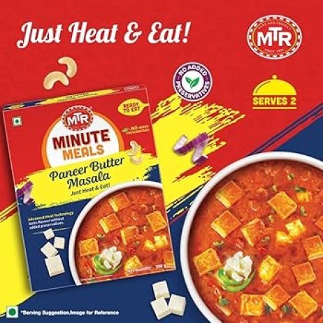 Mtr Paneer Butter (Ready to eat) - 300g | Shopee Malaysia