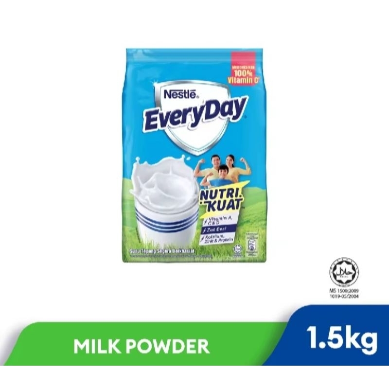 Nestle Everyday Milk Powder Softpack 1.5kg Expired July2026 | Shopee ...