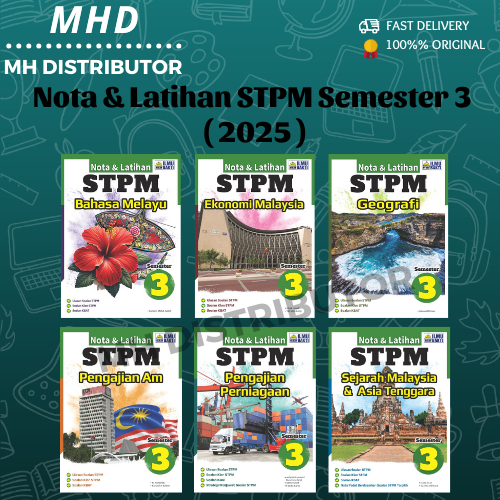 [MHD] STPM : NOTA & LATIHAN STPM - SEMESTER 3 (2025) | Shopee Malaysia