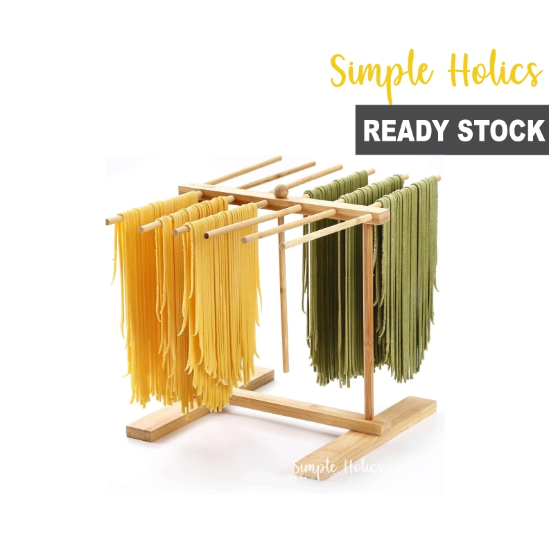 Wooden Noodle Pasta Drying Rack / Detachable Pasta Rack / Noodle ...
