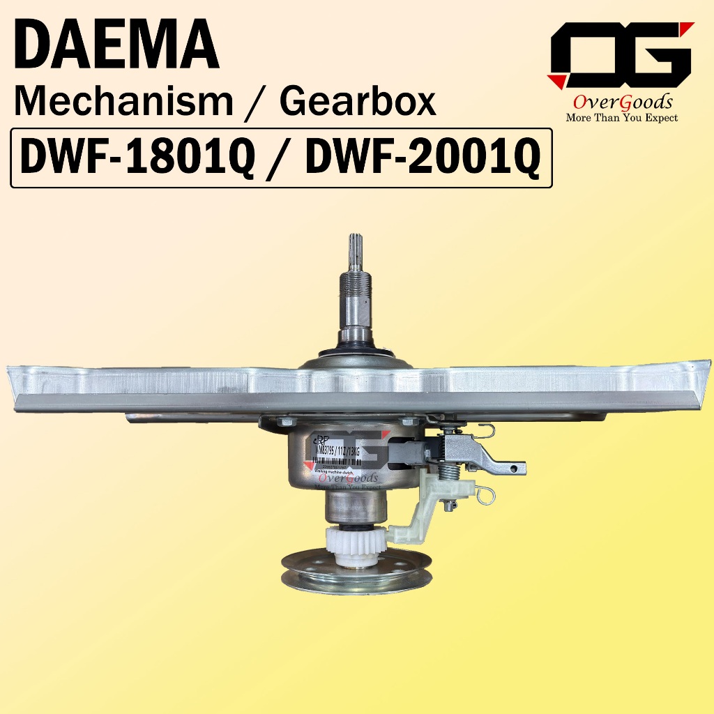 Daema DWF-1801Q / DWF-2001Q Washing Machine Mechanism / Gearbox Mesin ...