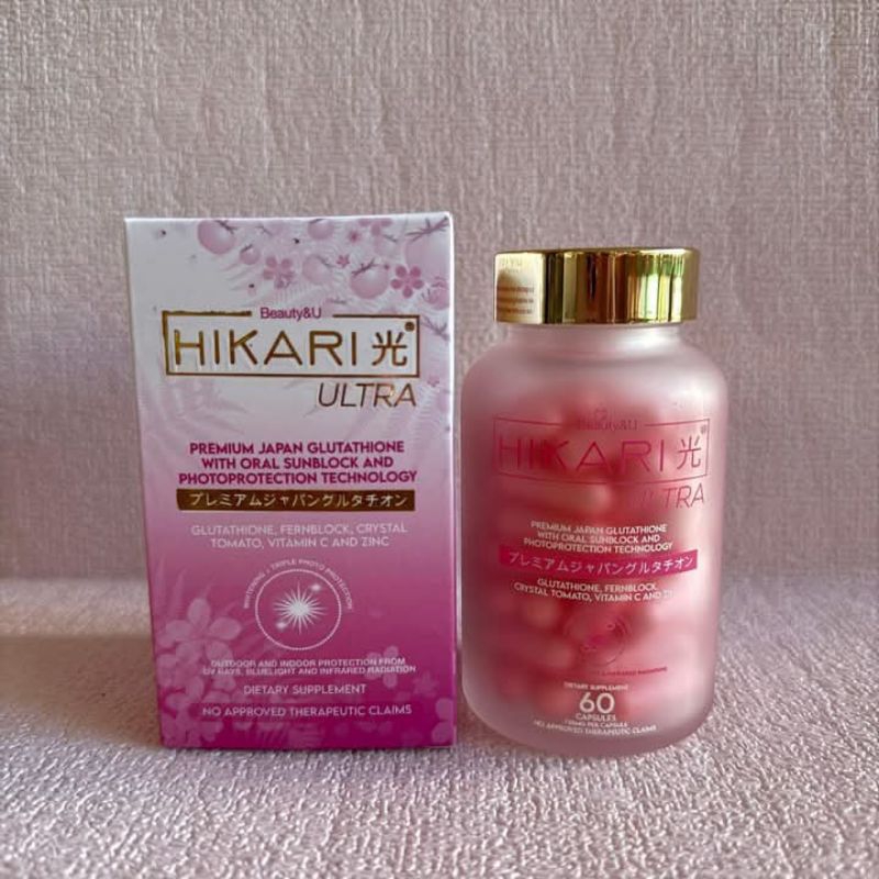hikari ultra glutathione 60 capsules | Shopee Malaysia