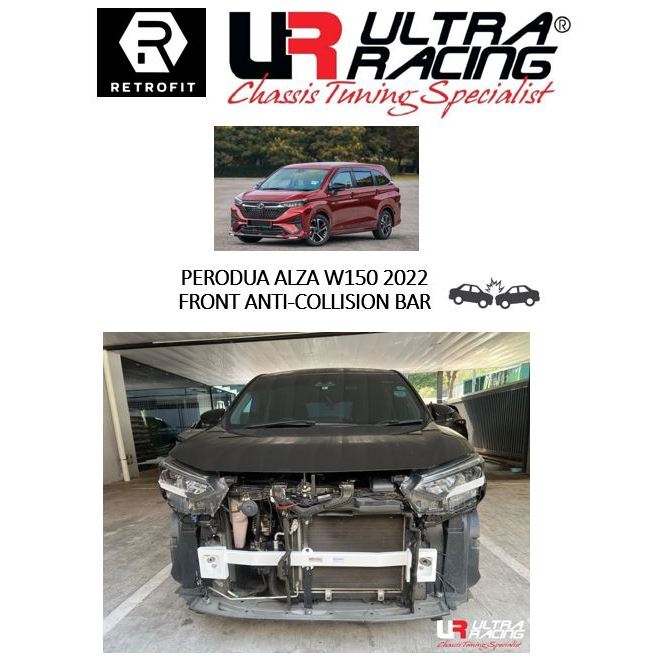 Perodua Alza W150 2022 Ultra Racing Front Anti-Collision Crash ...