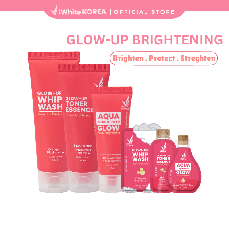iWhite Korea Niacinamide Power Brightening Glow-Up Face Wash/Toner ...