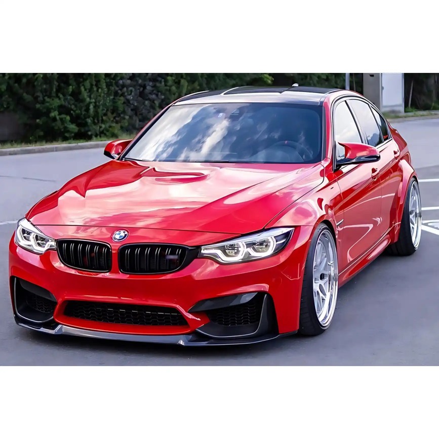 BMW F30 CS DESIGN CARBON FRONT LIP | Shopee Malaysia