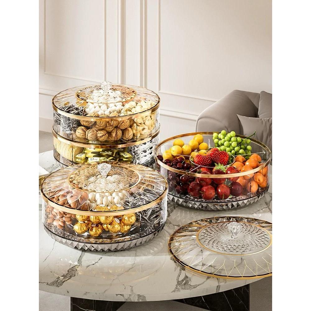 RAYA Bekas Kuih Raya 7 in 1 Compartment Plate Dried Fruit Box With Lid ...
