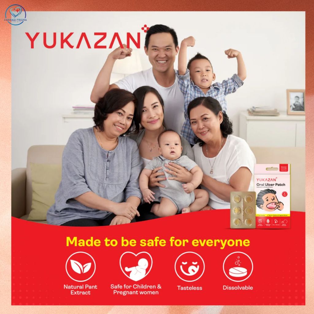 YUKAZAN ORAL ULCER PATCH 6'S / PATCH FOR MOUTH ULCER [EXP: 01/2027 ...