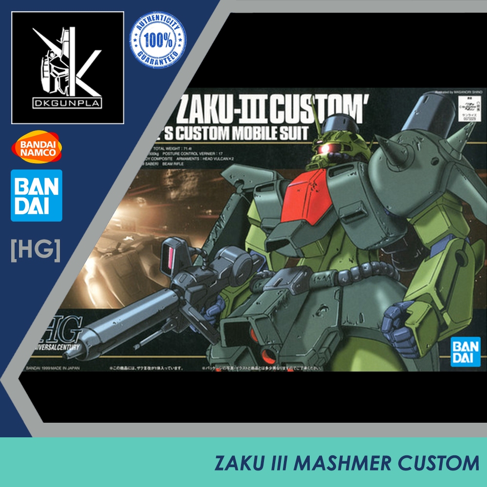 [HG] AMX-011S Zaku III Custom (Mashmer Custom) | Shopee Malaysia