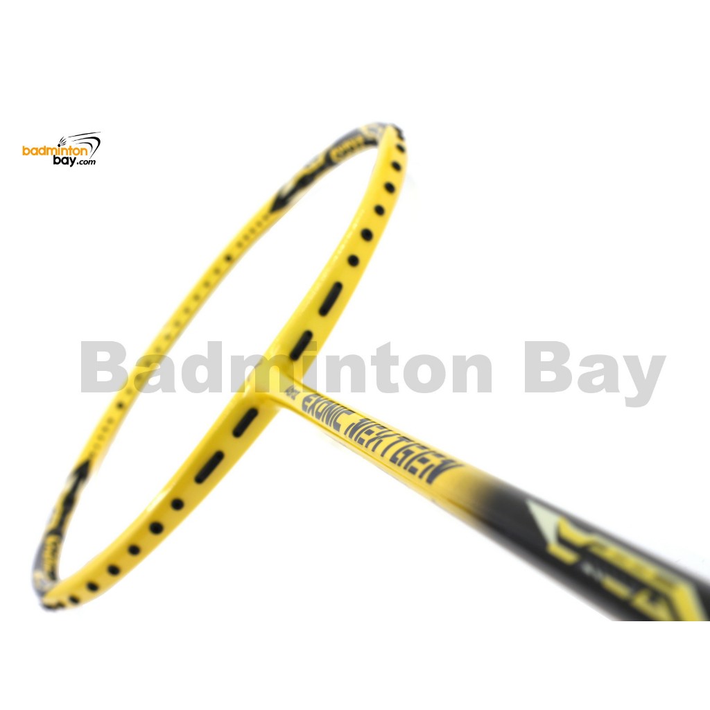 Abroz Exonic Nextgen Yellow Black Unstrung No String No Grip Badminton ...
