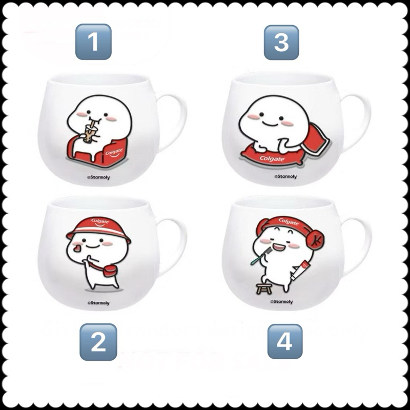 Colgate Quby Mug Limited Edition | Shopee Malaysia