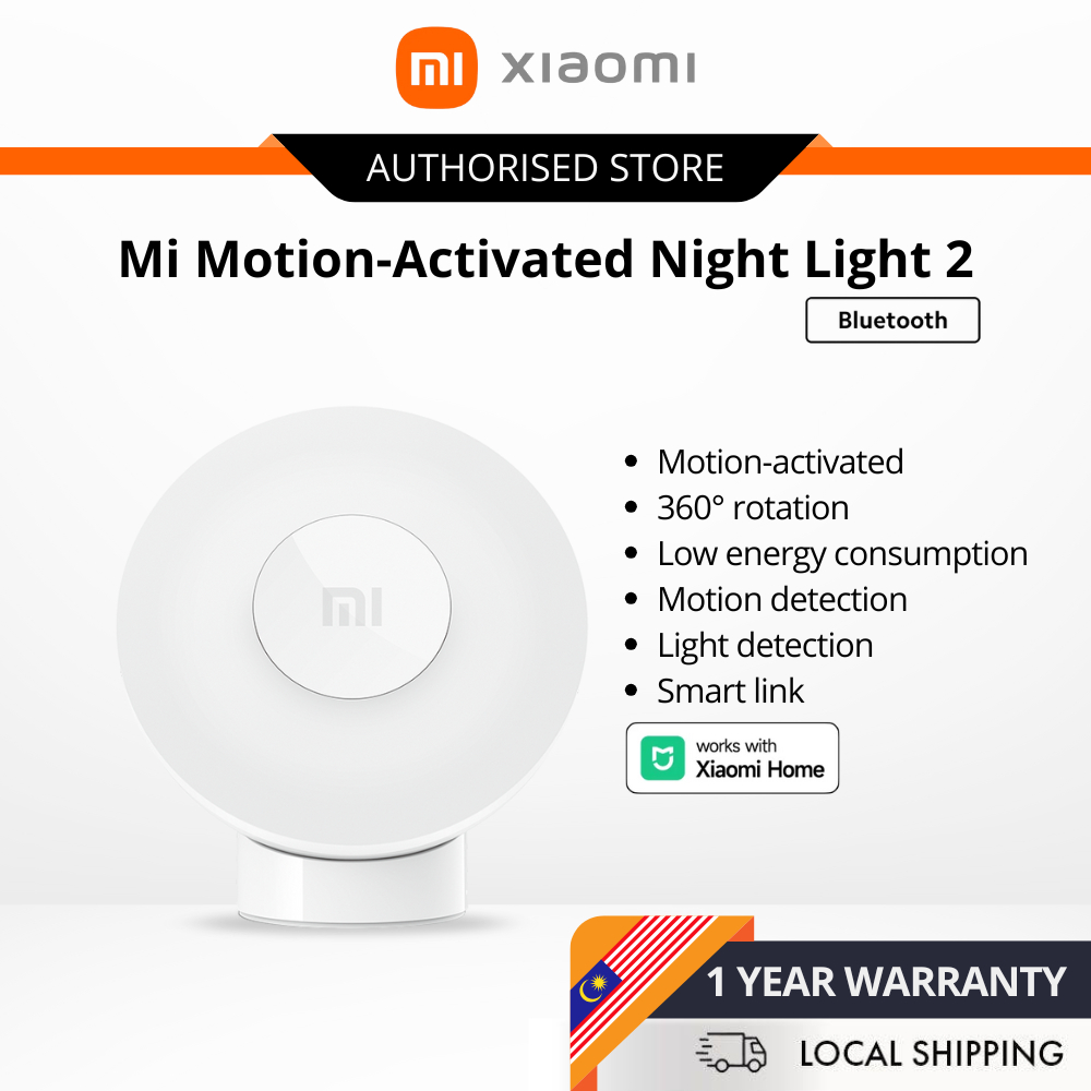 Xiaomi Mi Motion-Activated Night Light 2 Bluetooth | Shopee Malaysia
