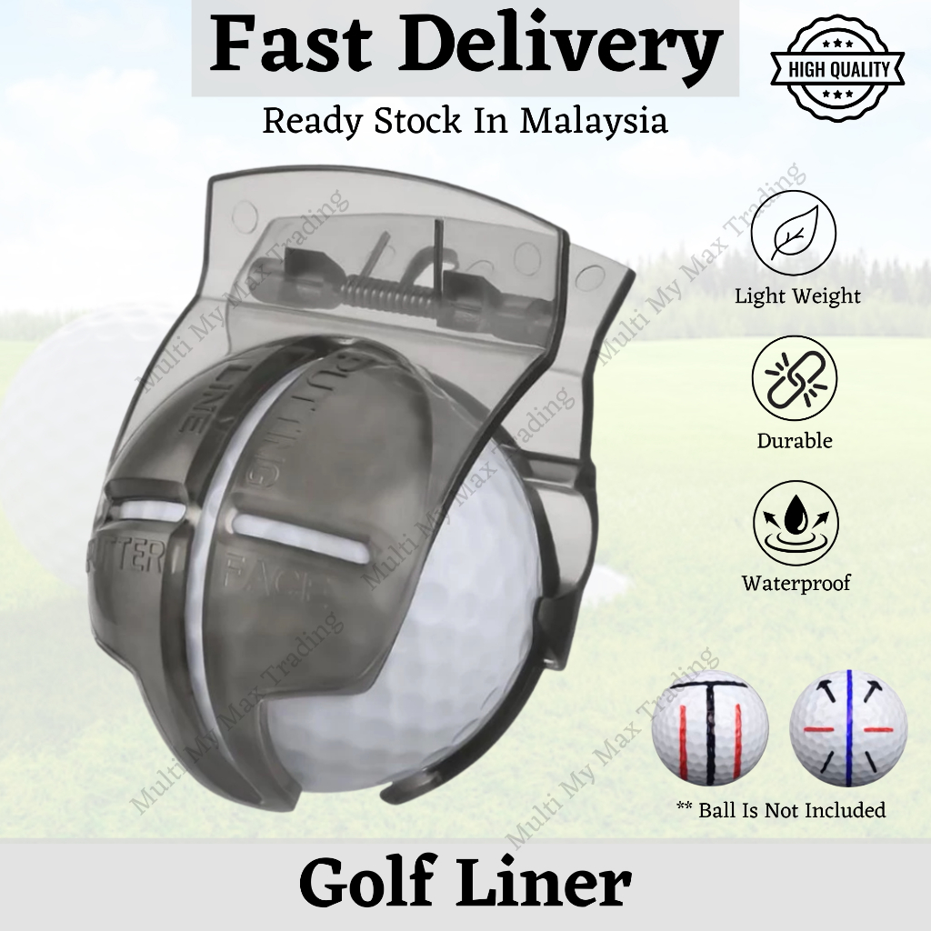Golf Ball Line Marker Ball Line Putting Aim Alignment Putting Tool ...