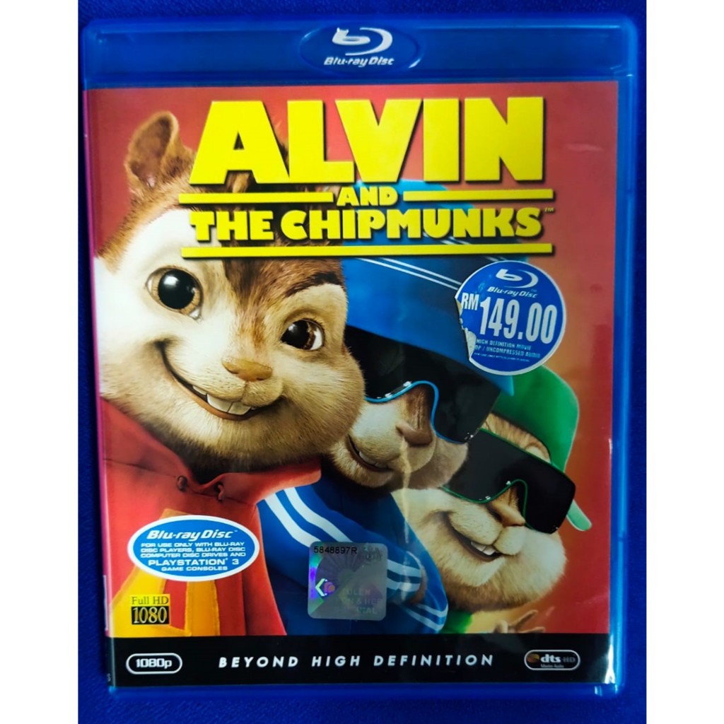 Alvin and the Chipmunks (Blu-ray) | Shopee Malaysia