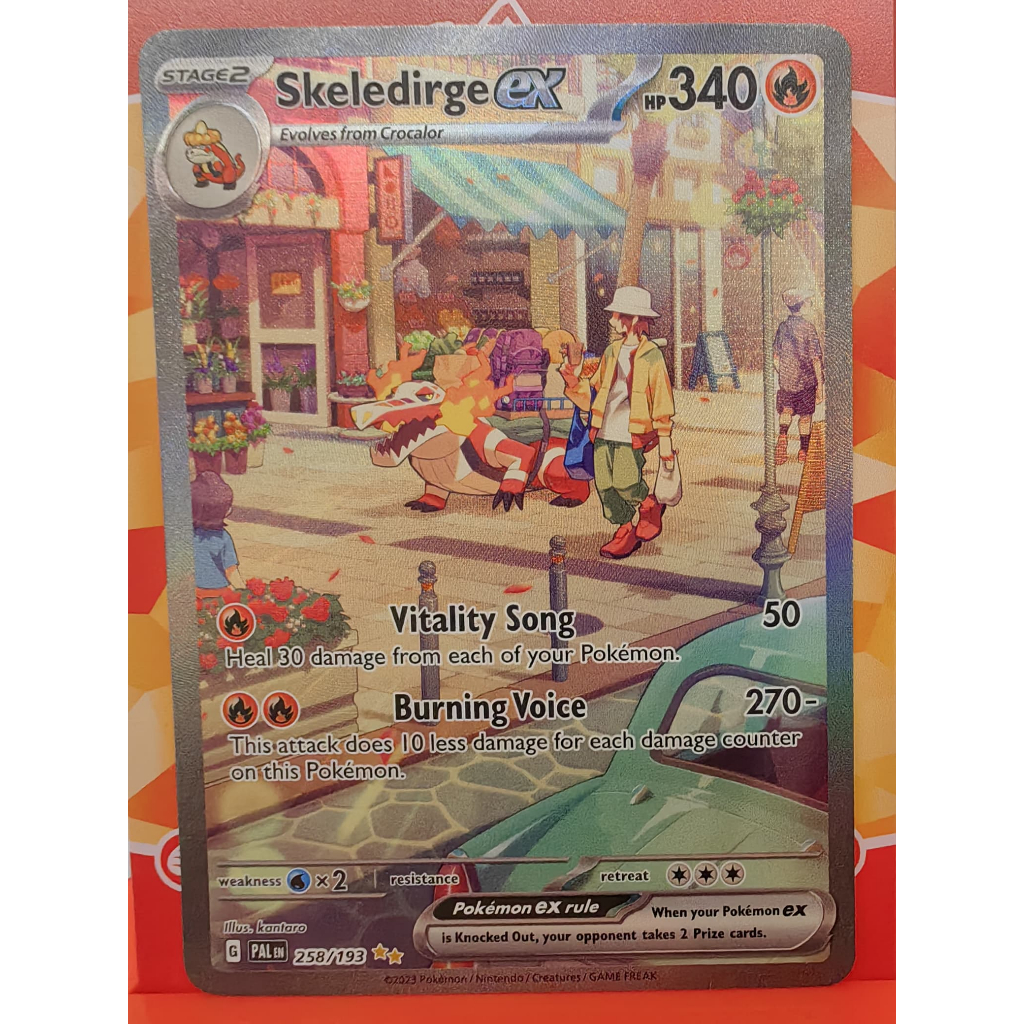 Skeledirge ex - 258/193 - SV02: Paldea Evolved (PAL) | Shopee Malaysia