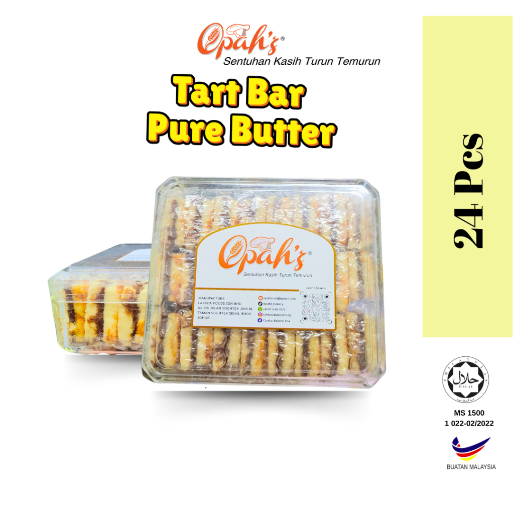 Opah's Combo 6 Box Kuih Raya Jimat 2Tart Bar/2Tart Gulung/2Suji Arabian ...