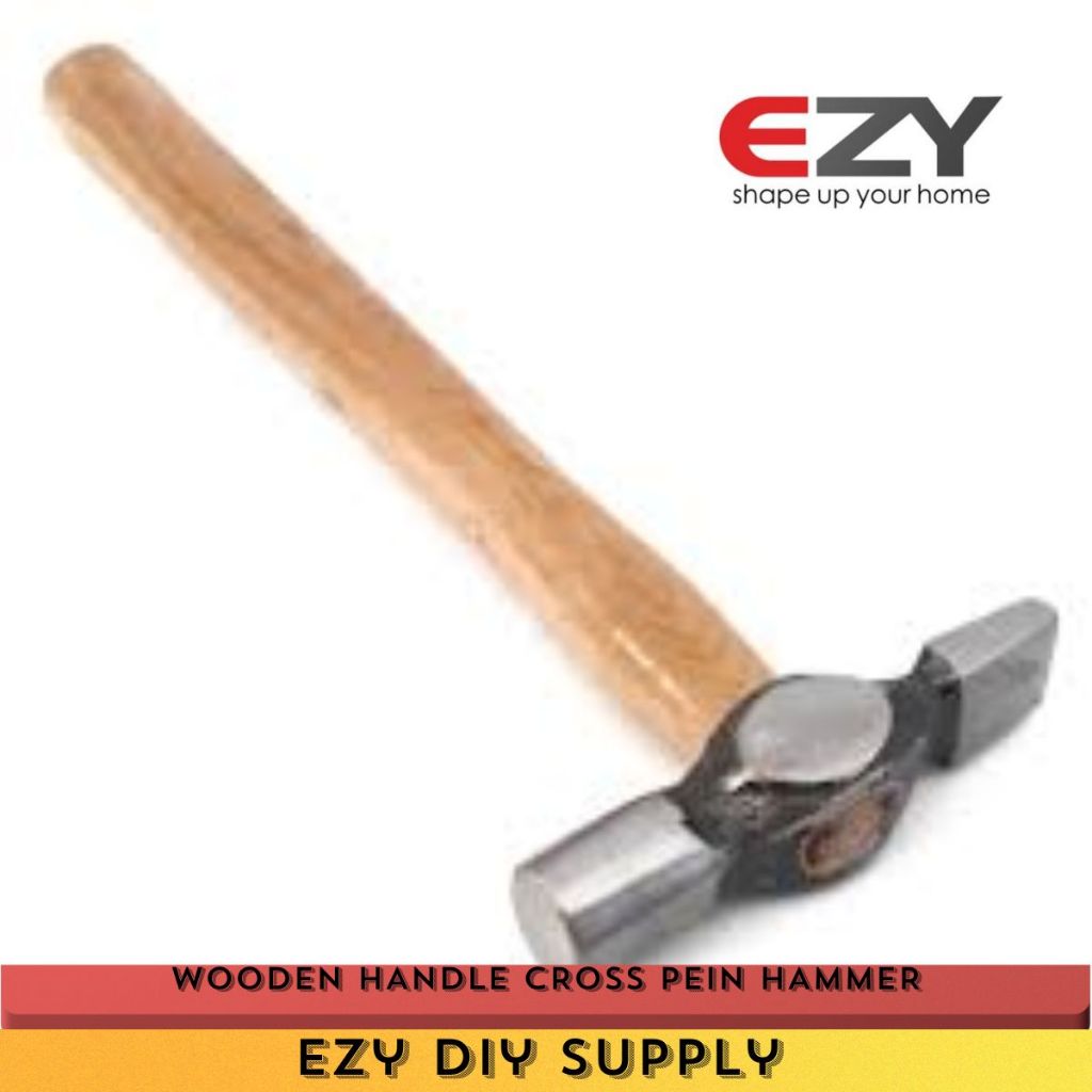 Wood Handle Cross Pein Hammer/Hammer Wiring/Tukul Wayar | Shopee Malaysia