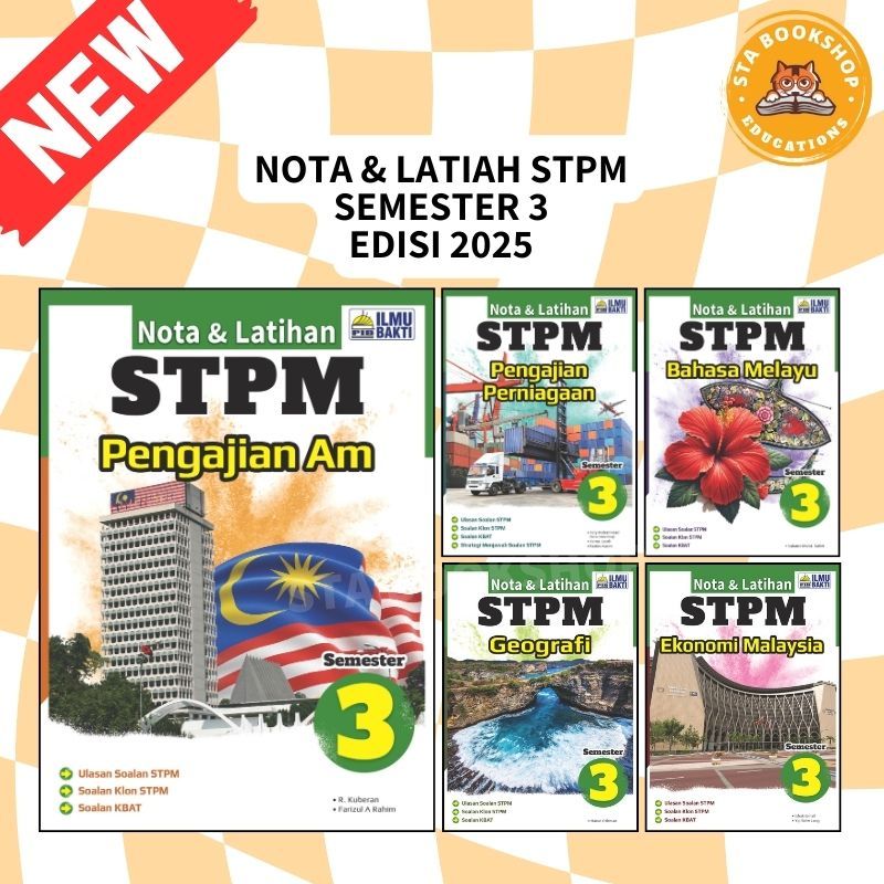 [STA] 2025 NOTA & LATIHAN STPM SEMESTER 3 (ILMU BAKTI) | Shopee Malaysia